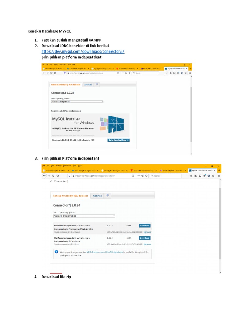 Koneksi Database MYSQL | PDF