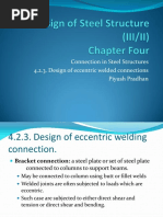 Eccentric Welded Connection (Bracket) | PDF | Column | Beam (Structure)