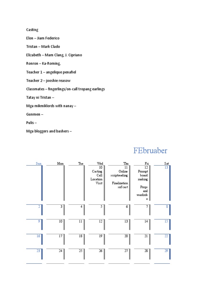 Kornbip Kasting | PDF
