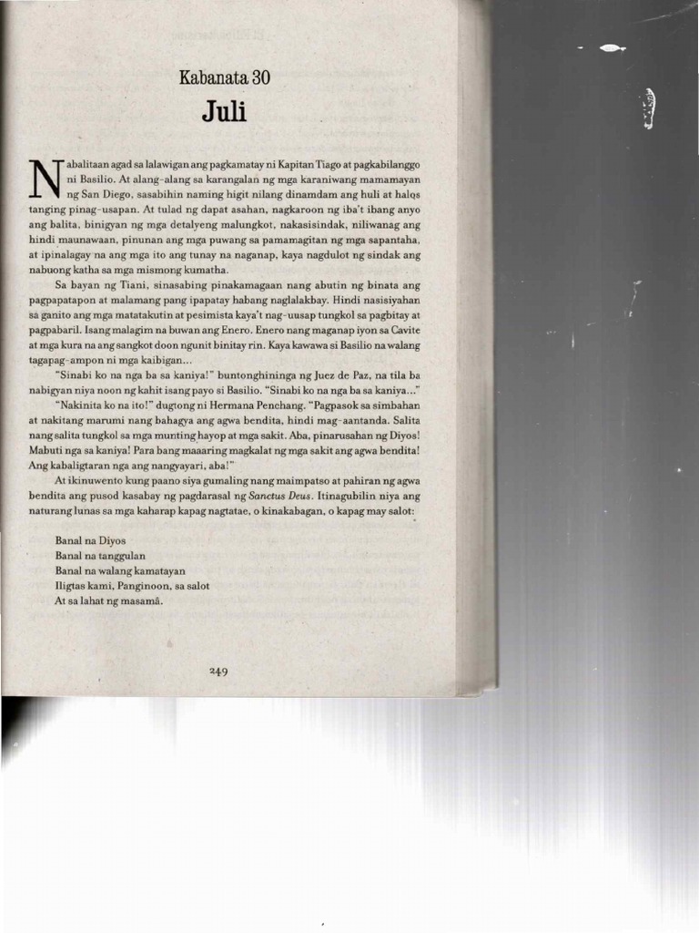 Kabanata 30 El Filibusterismo | PDF