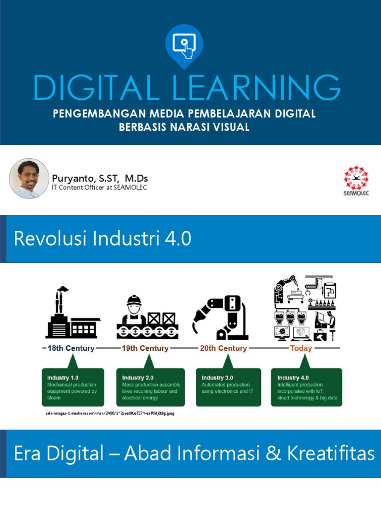 DIGITAL LEARNING - Pengembangan Media Pembelajaran Digital | PDF