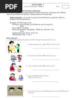 Q2 Grade 1 Weekly Worksheet GMRC | PDF