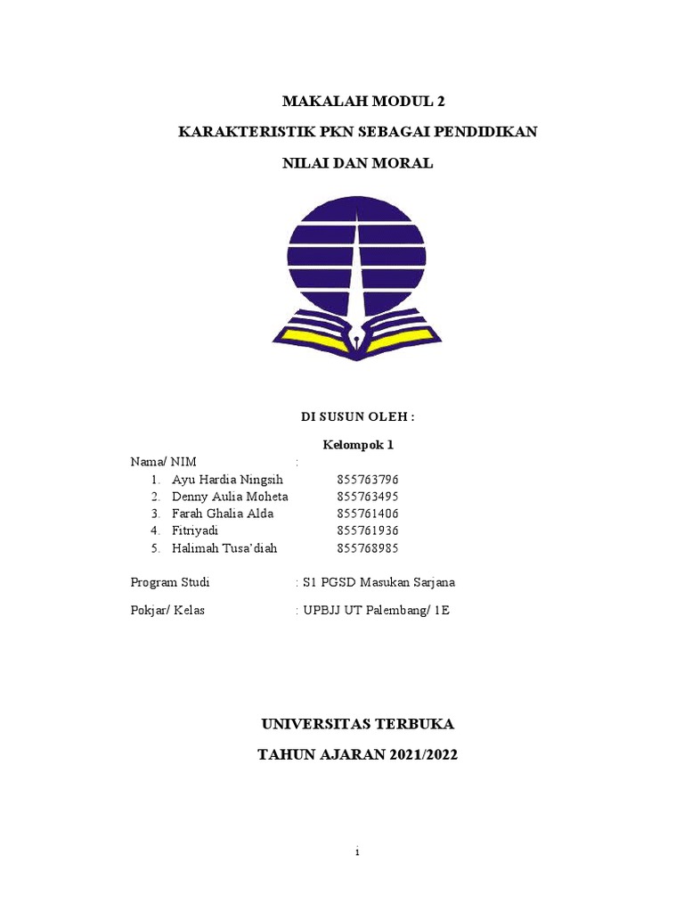 Makalah PKN Modul 2 | PDF