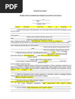 Sutarties Šablonas | PDF