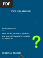 6 Elements of Debate | PDF | Proposition | Argument
