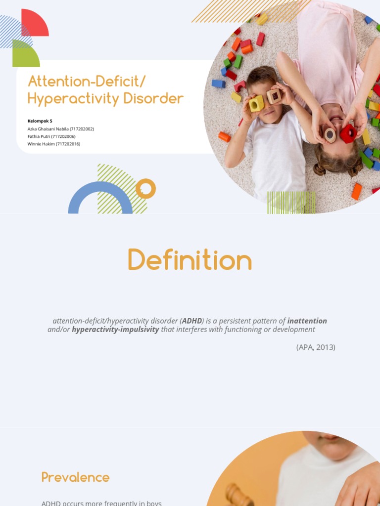 ADHD & Intellectual Disability | PDF | Attention Deficit Hyperactivity ...