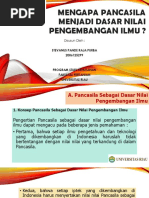 Makalah Pancasila Sebagai Dasar Pengembangan Ilmu | PDF | Karier & Perkembangan