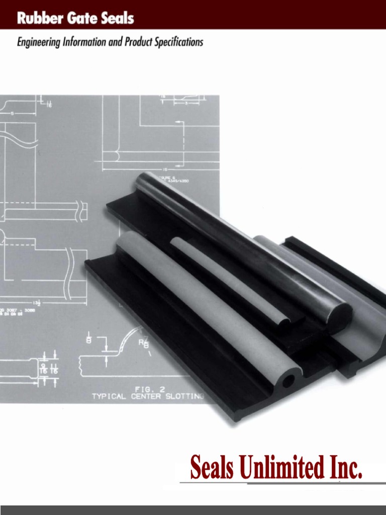 Rubber Gate Seal Design Guide | PDF | Ultimate Tensile Strength ...