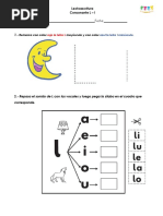 Guía Refuerzo Letra M, L, P, S | PDF | Fonética | Habla