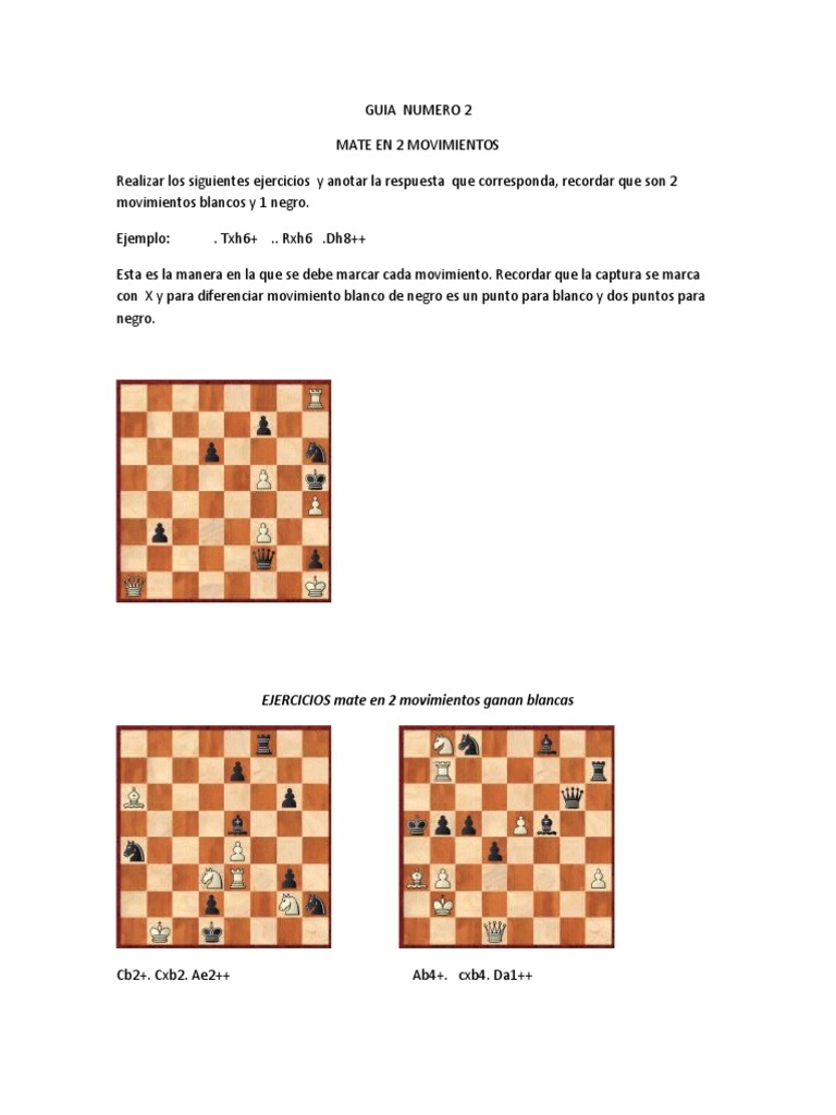 Jugadas de Ajedrez | PDF