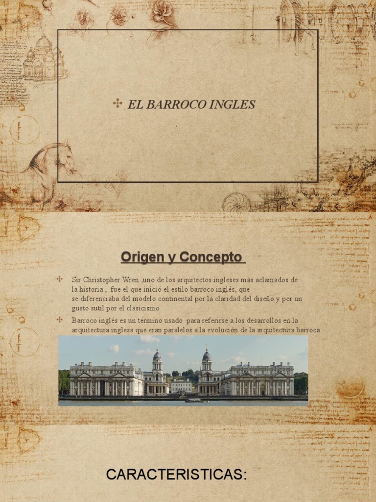 Barroco Ingles-Grupo7 | PDF | Diseño arquitectonico | Arquitectura