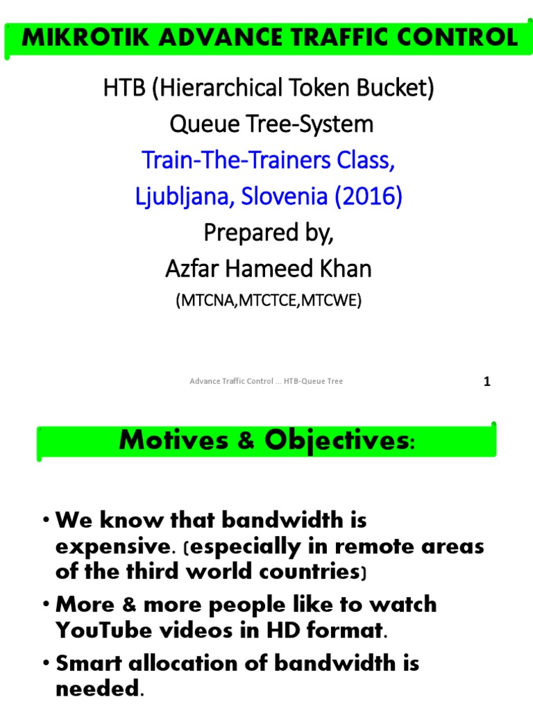 HTB (Hierarchical Token Bucket) Queue Tree-System: Mikrotik Advance ...