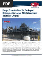 Difference Between SBR MBR and MBBR | PDF | Sewage Treatment | Membrane