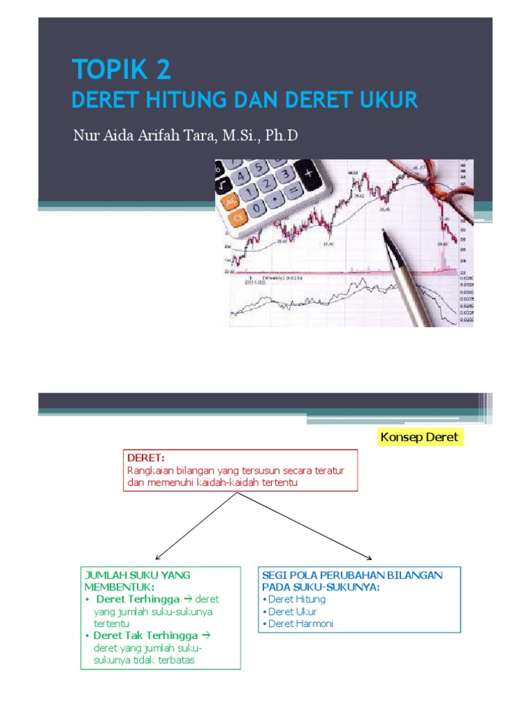Minggu 2 Deret Hitung Dan Ukur | PDF