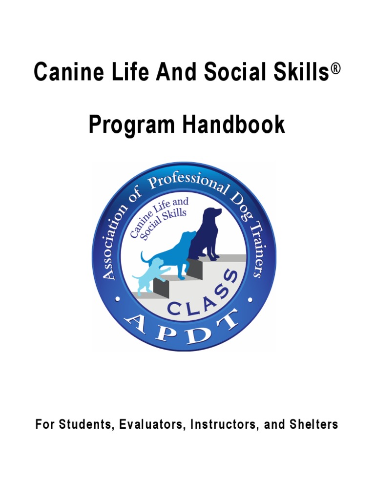Canine CLASS Handbook | PDF | Dog Training | Dogs