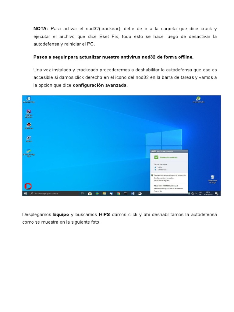 Actualizar Nod32 Offline | PDF
