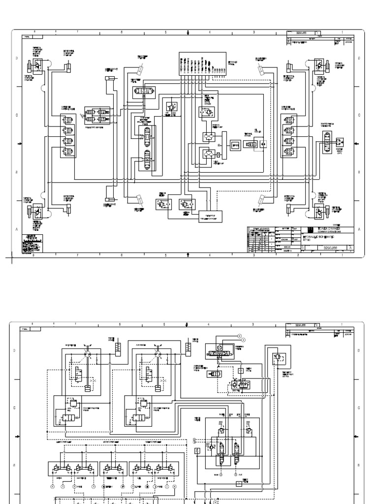 Terex RT190 SN 58090 - Esquema Hidraulico | PDF