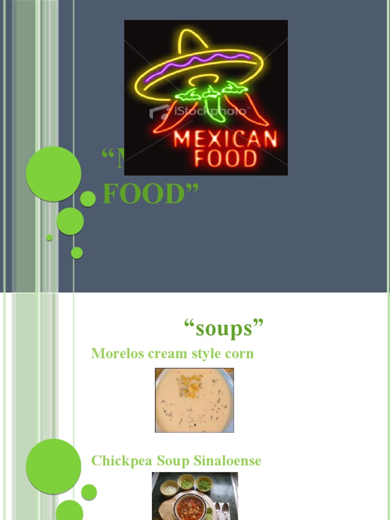 Mexican Food | PDF