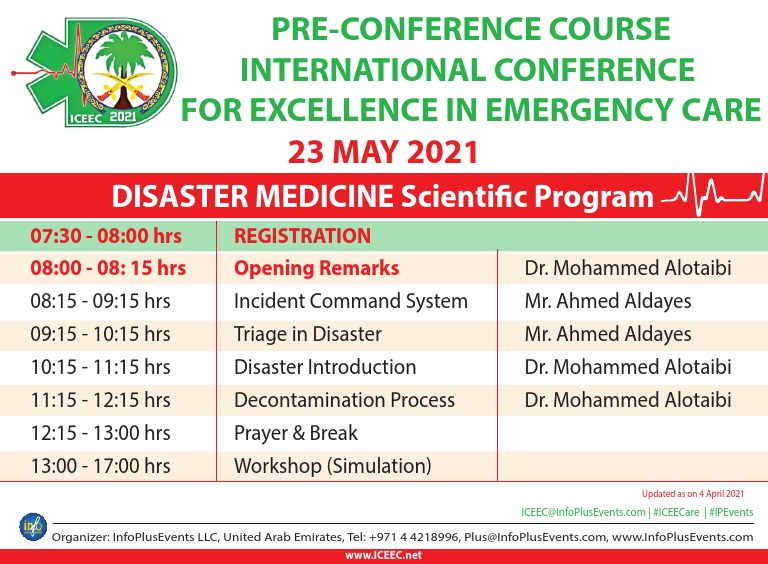Iceec Preliminary Program 23 May 2021 | PDF