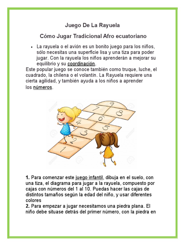 Juego de La Rayuela | PDF | Juego de azar | Actividades de ocio