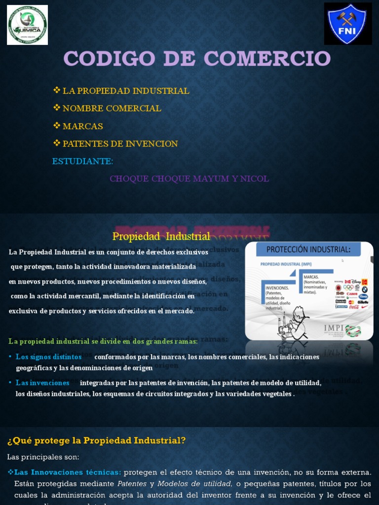 Codigo de Comercio | PDF | Patentar | Propiedad