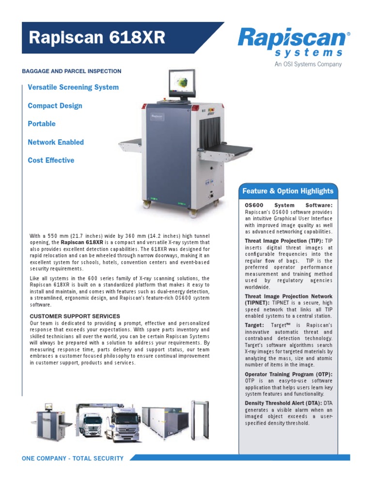 Rapiscan 618XR Screen | PDF | Computer Monitor | X Ray