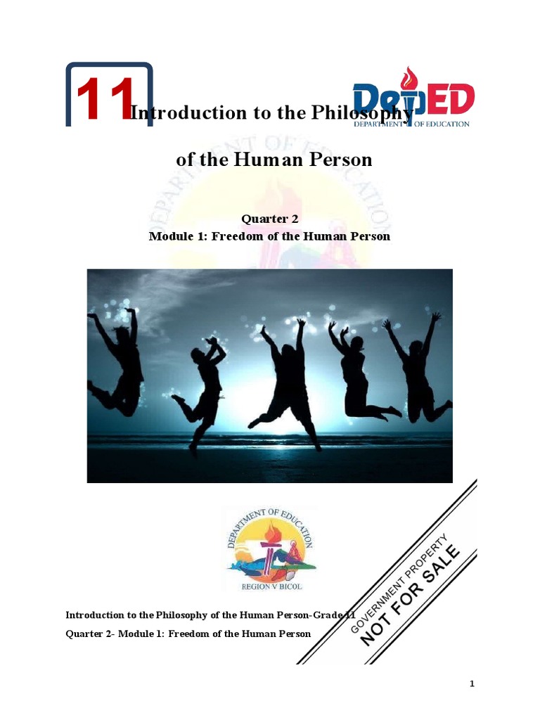 Intro To The Philosophy of The HP Q2 Module 1 | PDF | Choice | Free Will