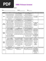 Musical Theatre Performance Rubric | PDF | Choir