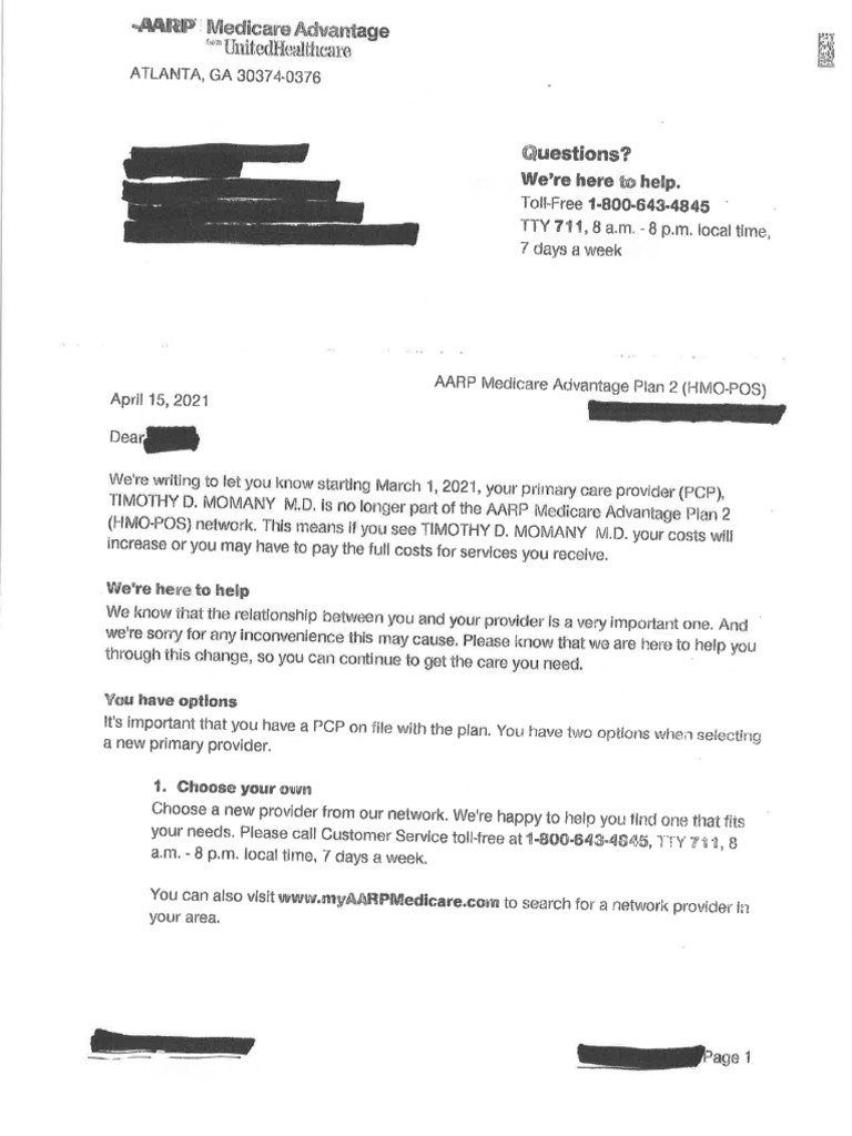 Incorrect Letter Sent To Patients | PDF