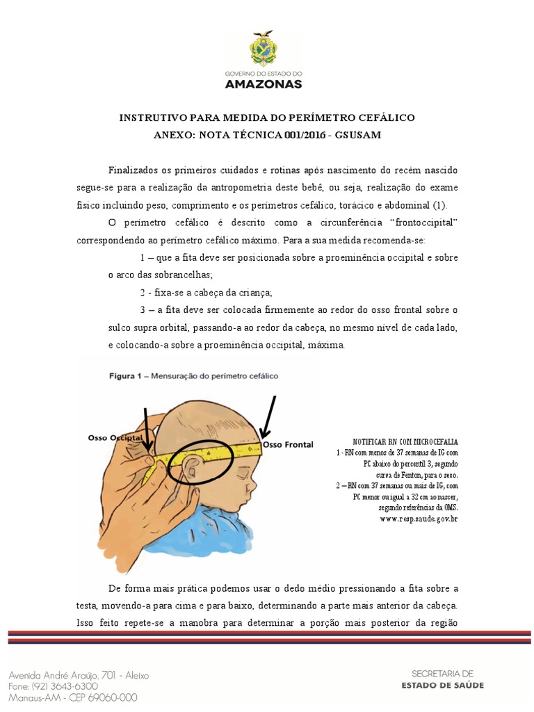 Avaliação Do Perímetro Cefálico - RN | PDF | Especialidades médicas ...