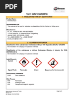 Msds Lifebuoy | PDF | Dangerous Goods | Prevention