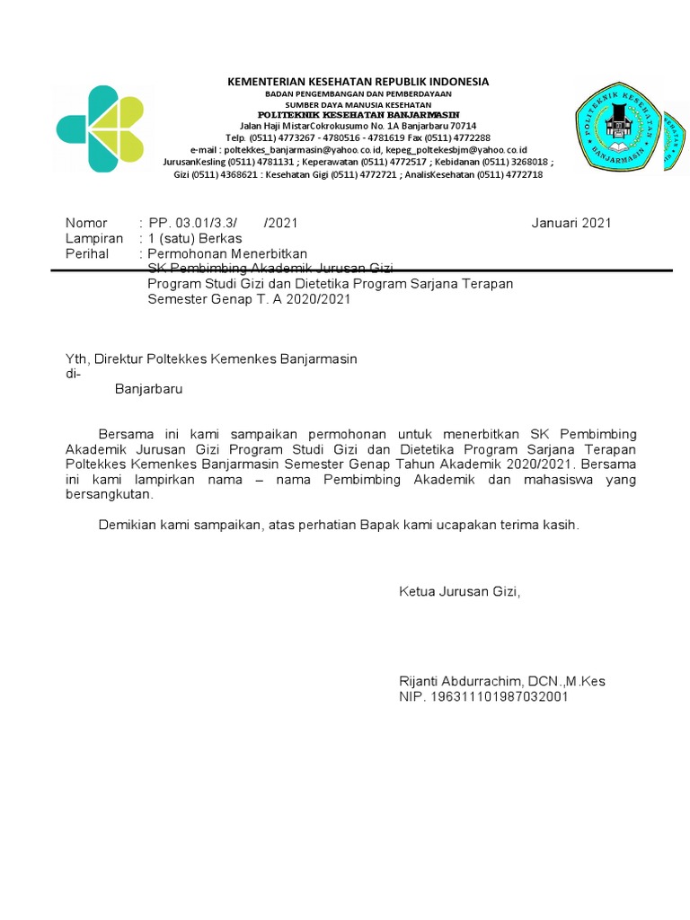 SK Pa D4 Genap 20-21 | PDF