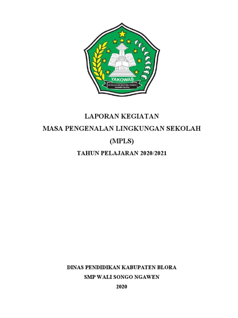 Laporan Kegiatan MPLS | PDF