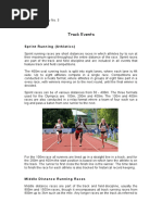 50 Meter Sprint Test | PDF
