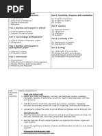 Form 4 Biology Notes Overview | PDF