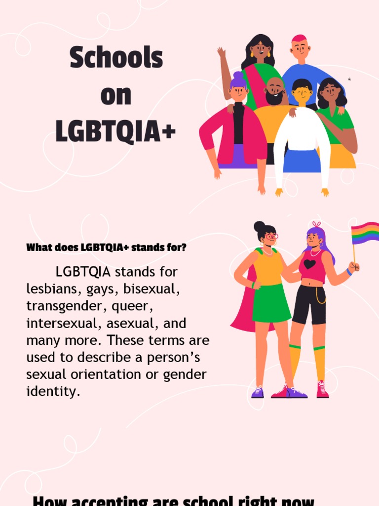 Schools On LGBTQIA | PDF | Lgbt | LGBTQIA+ Studies