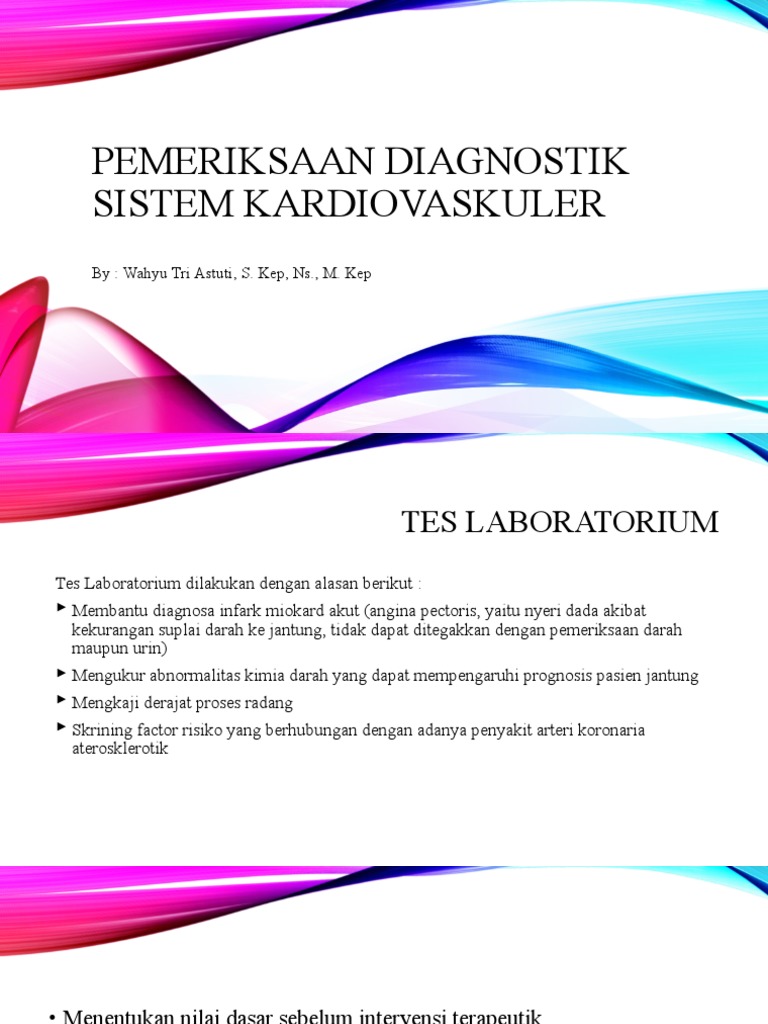 Pemeriksaan Diagnostik Pemeriksaan Jantung | PDF