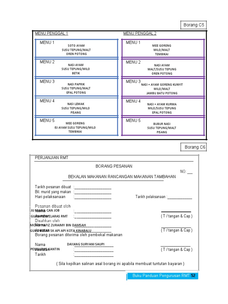 20 MENU PILIHAN RMT | PDF