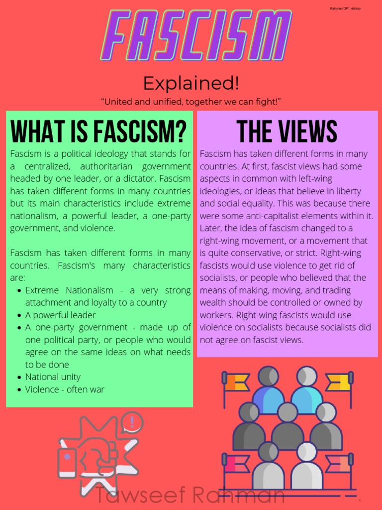Fascism: Ideology and Origins Explained | PDF | Far Right Politics ...