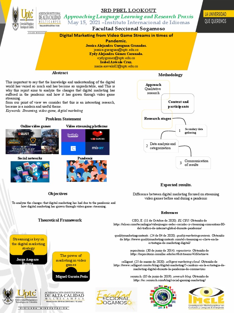 Poster Template 3rd Lookout | PDF | Digital Marketing | Marketing