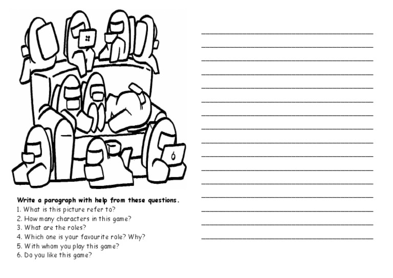 Write A Paragraph With Help From These Questions | PDF