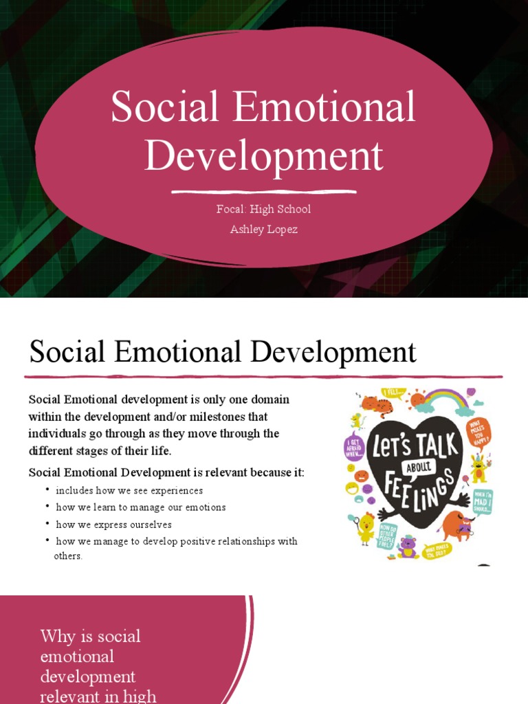 Social Emotional Learning High School | Download Free PDF | Emotions ...