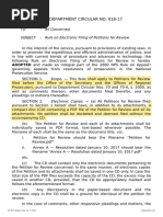 DOJ Guidelines for Petitions Review | PDF | Prosecutor | Justice