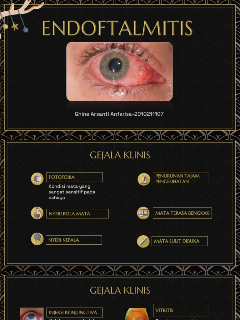 8 - Endoftalmitis - Ghina Arsanti Anfarisa | PDF