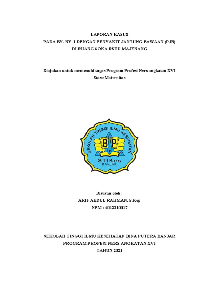 Askep Neonatus PJB | PDF