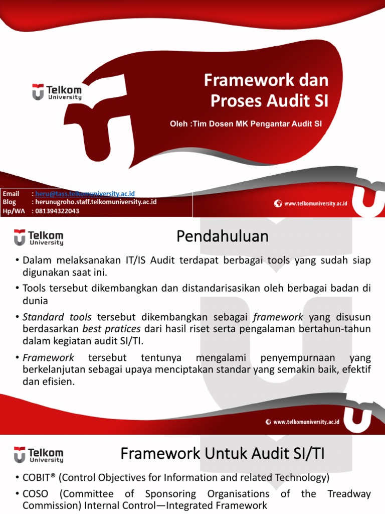 Framework Audit SI | PDF