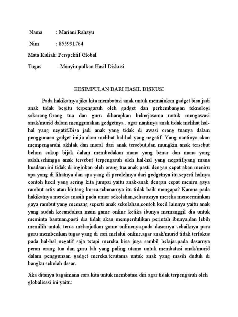 Mariani Rahayu | PDF | Kesehatan Holistik