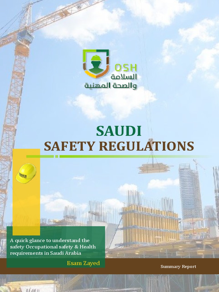 Saudi Safety Regulations - SUMMARY REPORT | PDF | Occupational Safety ...