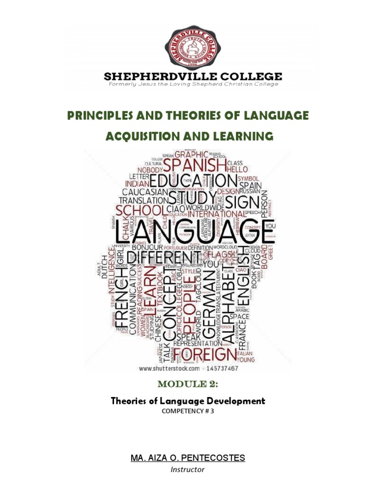 MODULE 2 - Language Aquisition | PDF | Classical Conditioning | Behaviorism