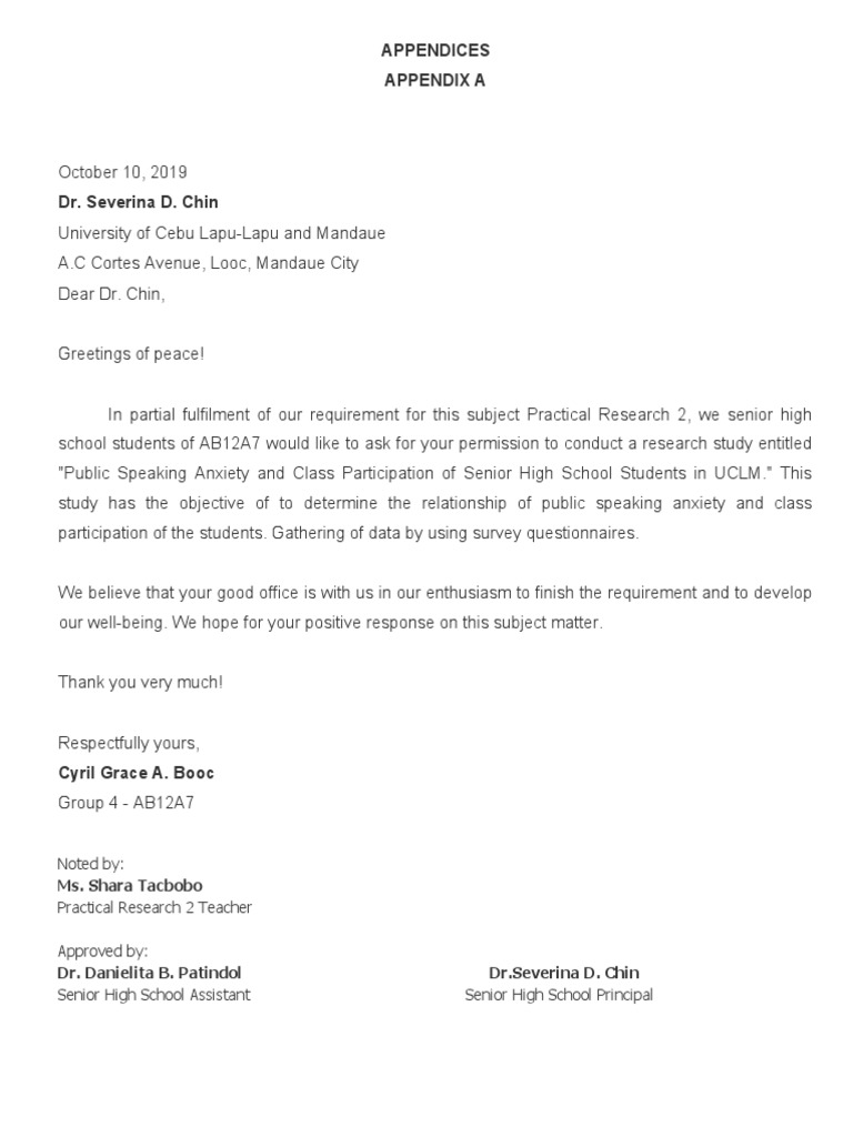 Appendices Appendix A | PDF